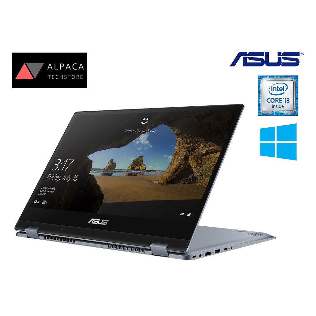 Asus TP412F-AEC302T Core i3 14" FHD Convertible Touchscreen Notebook ...