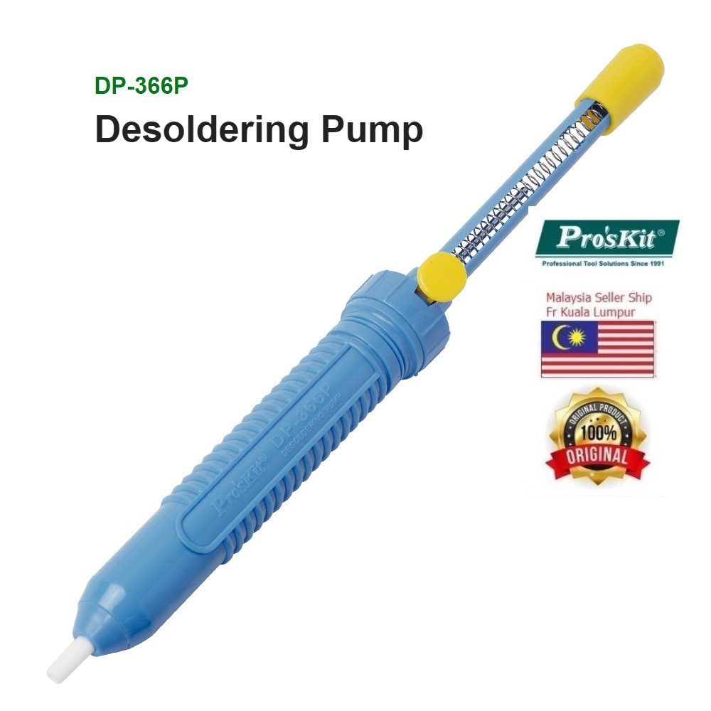 ProsKit DP-366P Desoldering Pump (NEW & ORI PROSKIT) | Shopee Malaysia