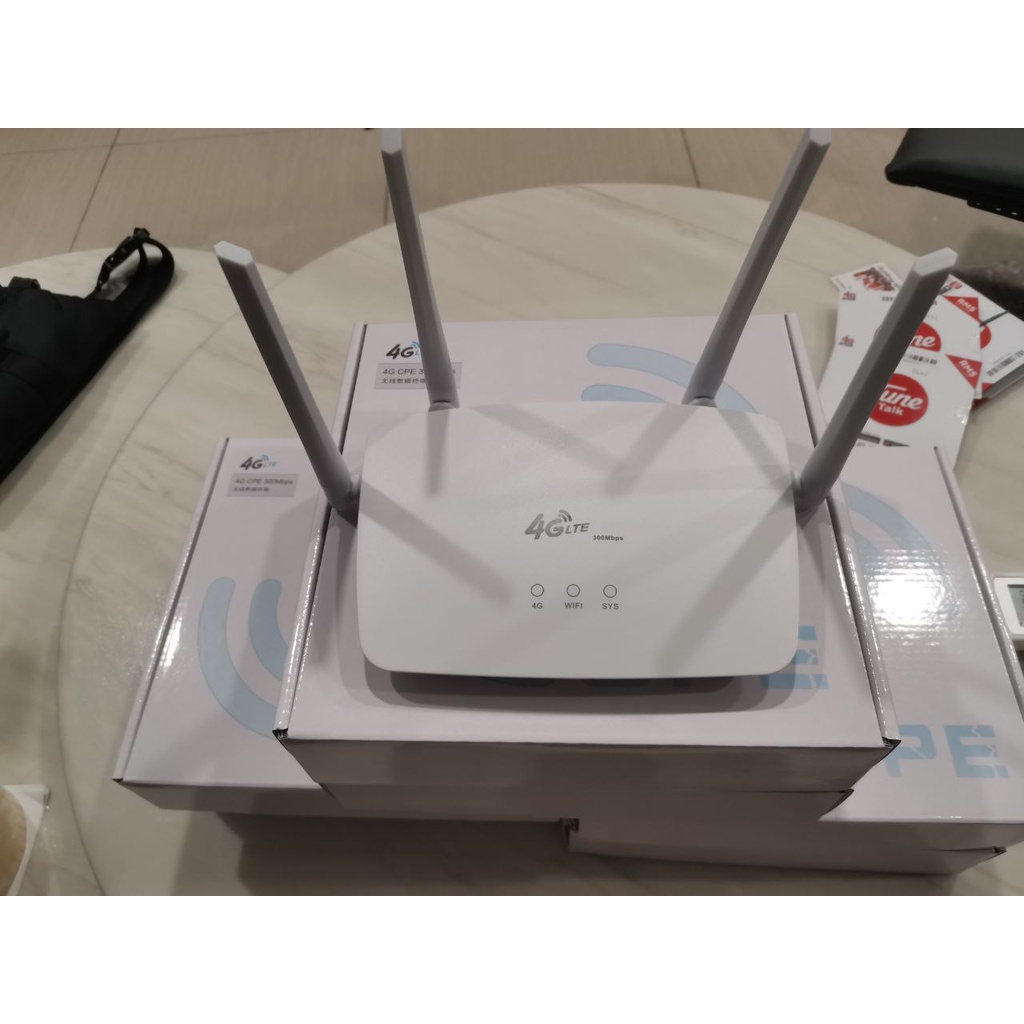 WIFI MODEM ROUTER N400 4G LTE CPE Router hotspot | Shopee Malaysia