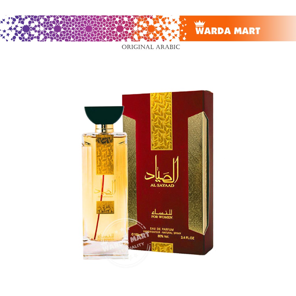 Perfume Ard Al Zaafaran Al Sayaad For Women 100ML Original | Shopee Malaysia