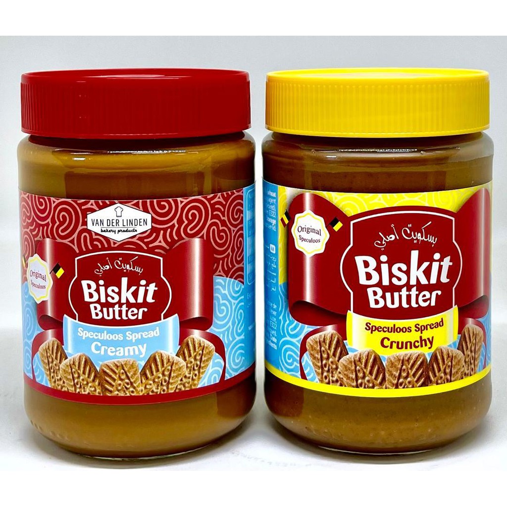 READY STOCK !!! BISKIT BUTTER SPECULOOS SPREAD CREAMY/CRUNCHY 400G (MAX ...