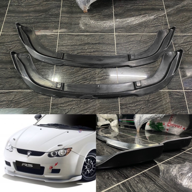 (NEW) FRP FRONT LIPS R3 FOR BUMPER PROTON SATRIA NEO STANDARD | Shopee ...
