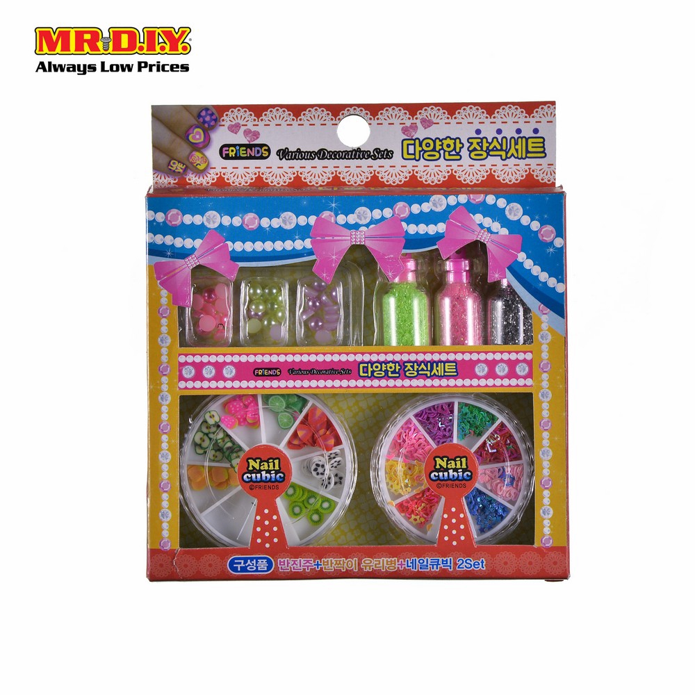 DIY Nail Cubic Set (1pc) | Shopee Malaysia