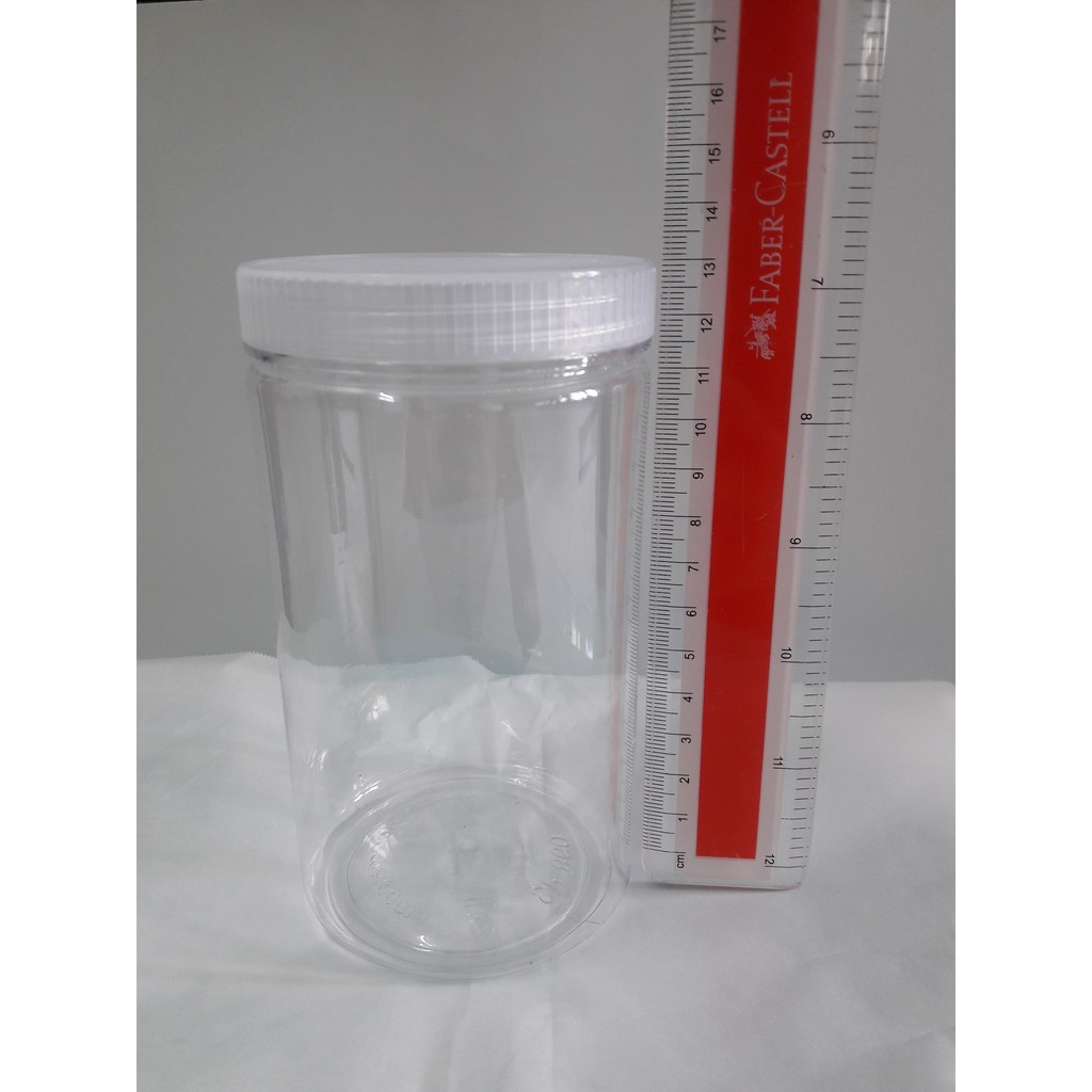 Clear plastic cookie container/cookie PET jar | Shopee Malaysia