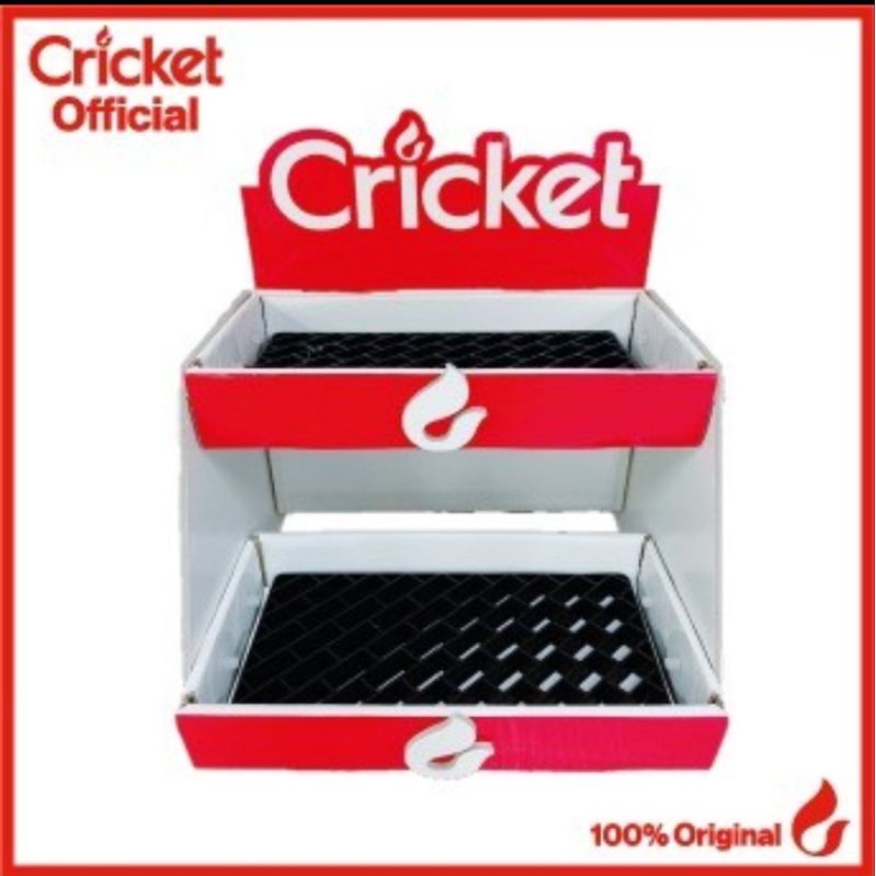 Cricket Lighters Red Two Tier Standee - LIGHTERS SOLD SEPARATELY ...