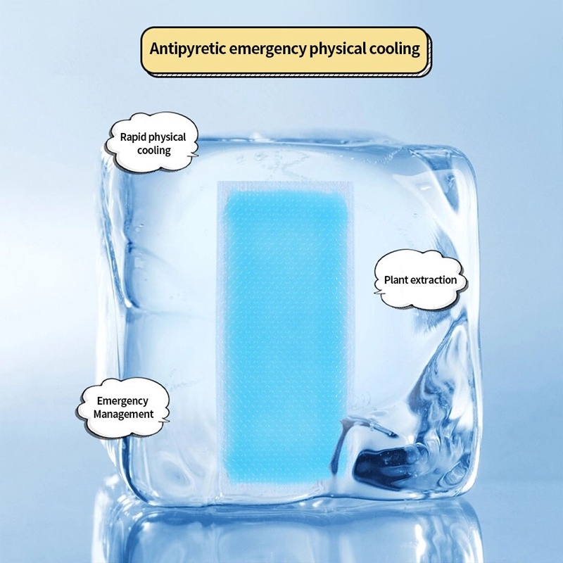 1Pack Disposable Cooling Patches Cooling Gel Stickers Adults Children ...