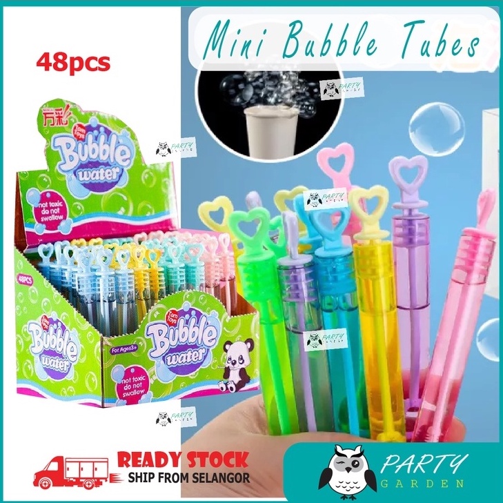 48pcs Mini Bubble Water Tubes | Shopee Malaysia