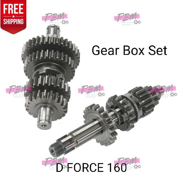 DEMAK D FORCE 160 Gear Box Assy STD (MOTORCROSS DFORCE160) | Shopee ...