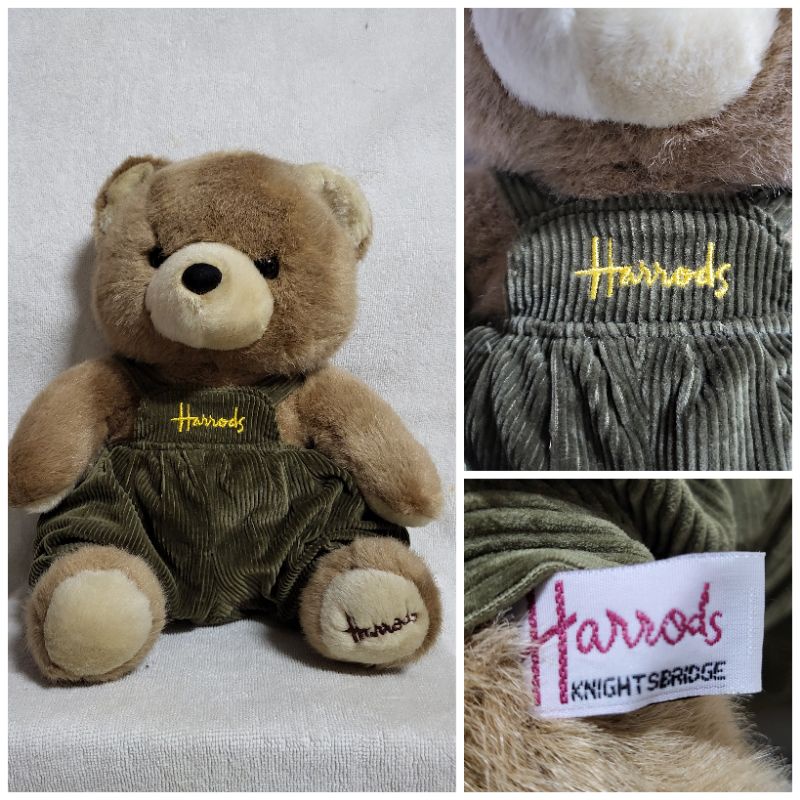 Authentic Rare Vintage Harrods Knights Bridge Classic Teddy Bear in ...