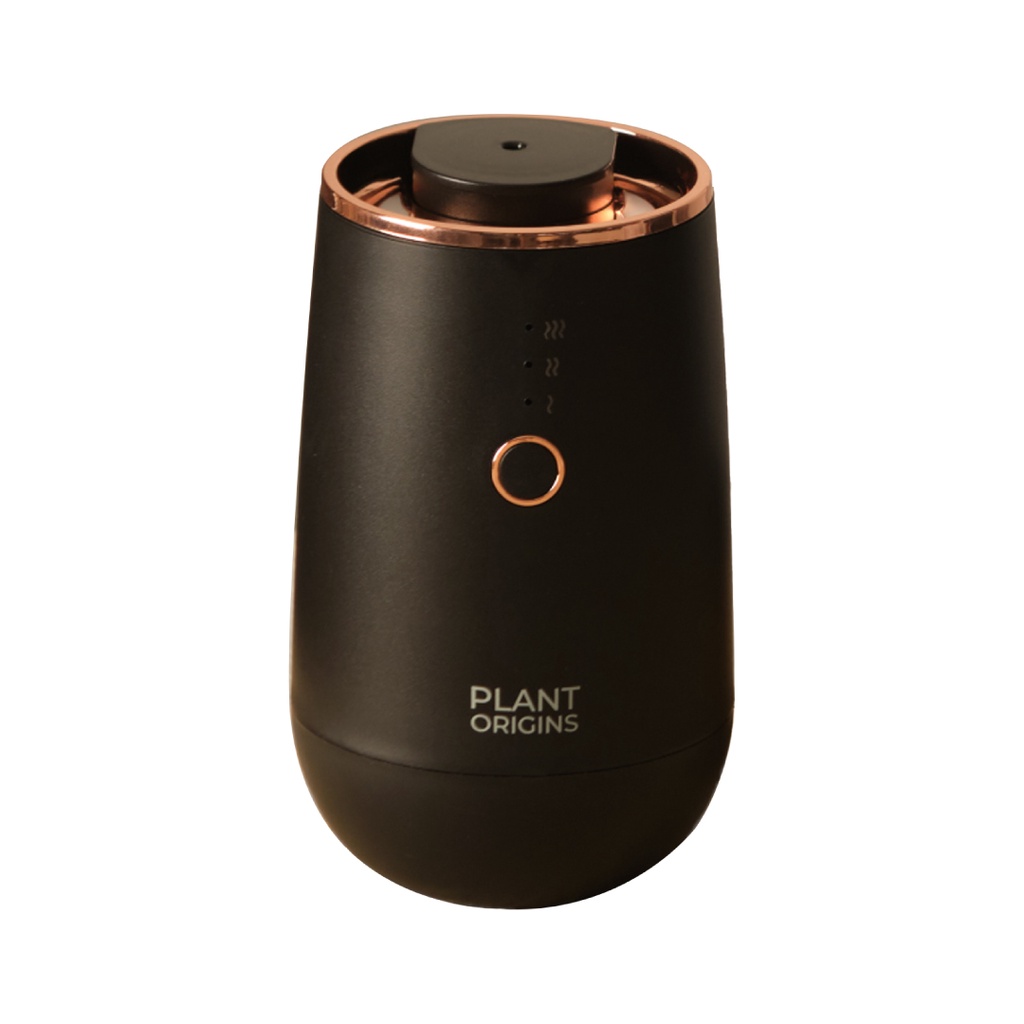 Plant Origins Aromatherapy Portable Nebulizing Diffuser - Smoky Black ...