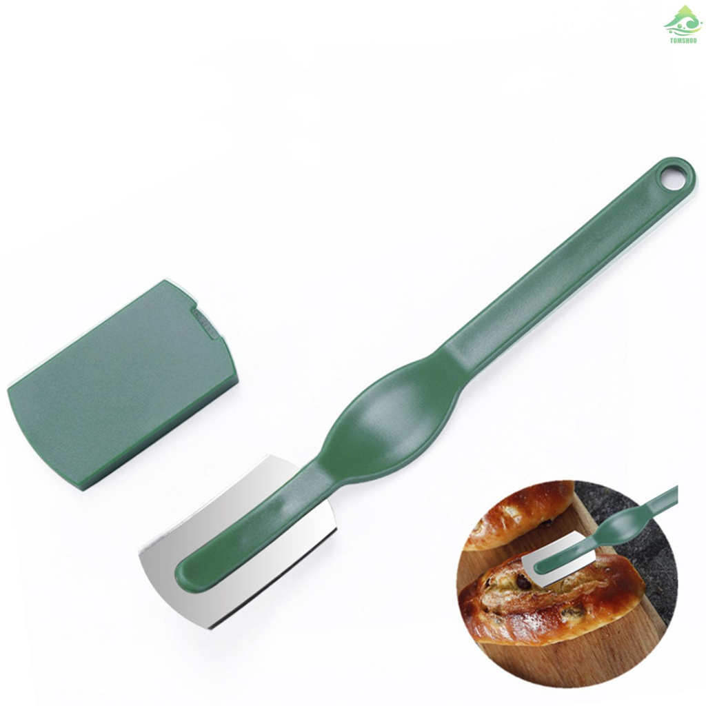Blades Bread Cutter with Protective Cover Bread Scoring Knife Bread ...