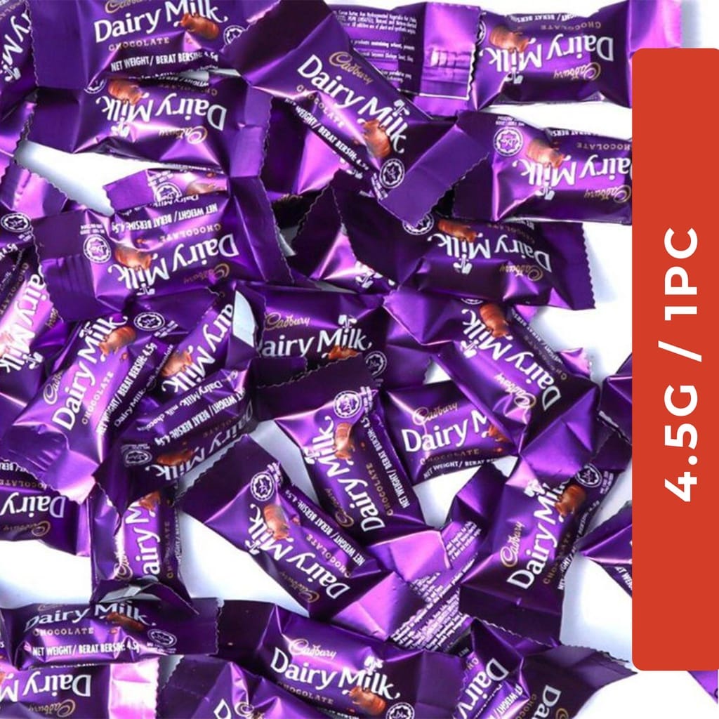 Chocolate Cadbury Diary Milk CHOCOLATE Mini Bites Bar 4.5g (1 Piece ...