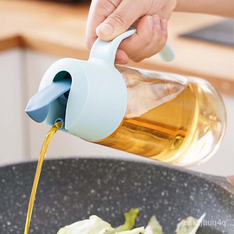 Glass Oiler Automatic Opening and Closing Oil Filling Oil Dispenser ...