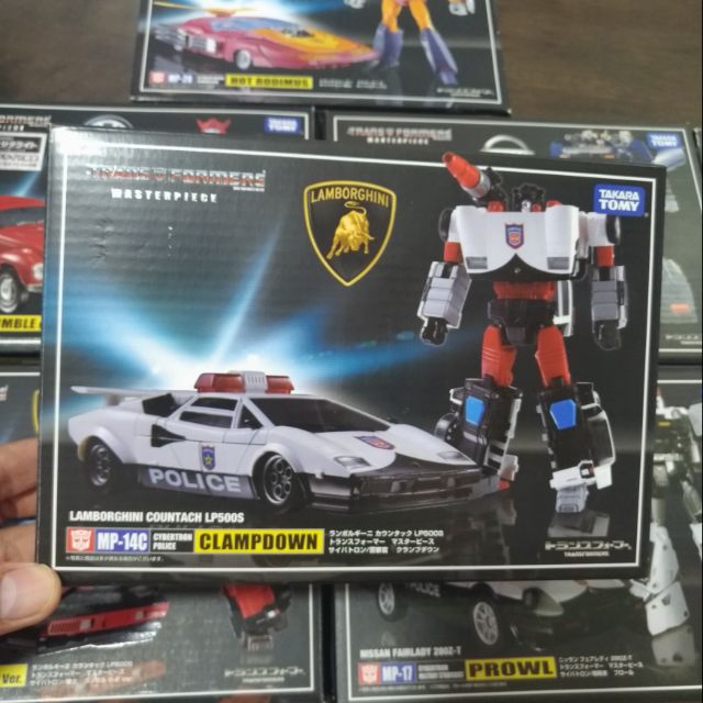 TRANSFORMERS MASTERPIECE TAKARA TOMY MP14C CLAMPDOWN(LAMBORGHINI ...