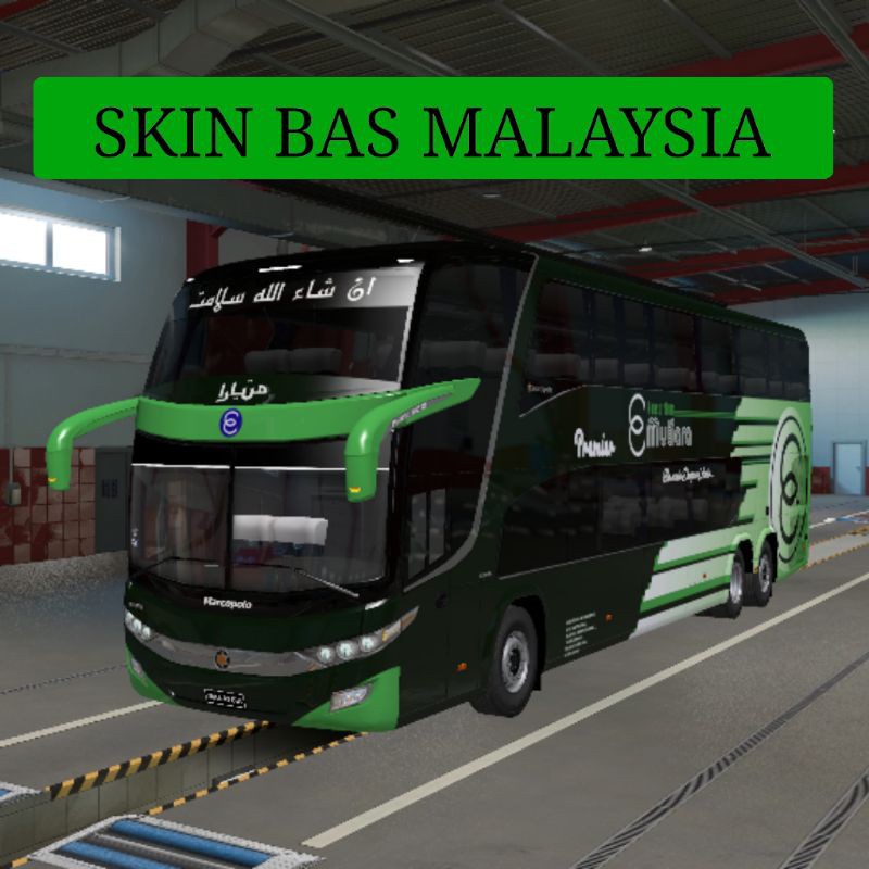 Euro Truck Simulator 2 (BAS MALAYSIA SKIN DOUBLE DECKER) | Shopee Malaysia