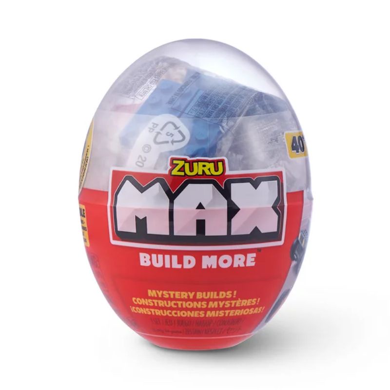 Zuru Max Build More Mystery Egg Capsule (Random Model) | Shopee Malaysia