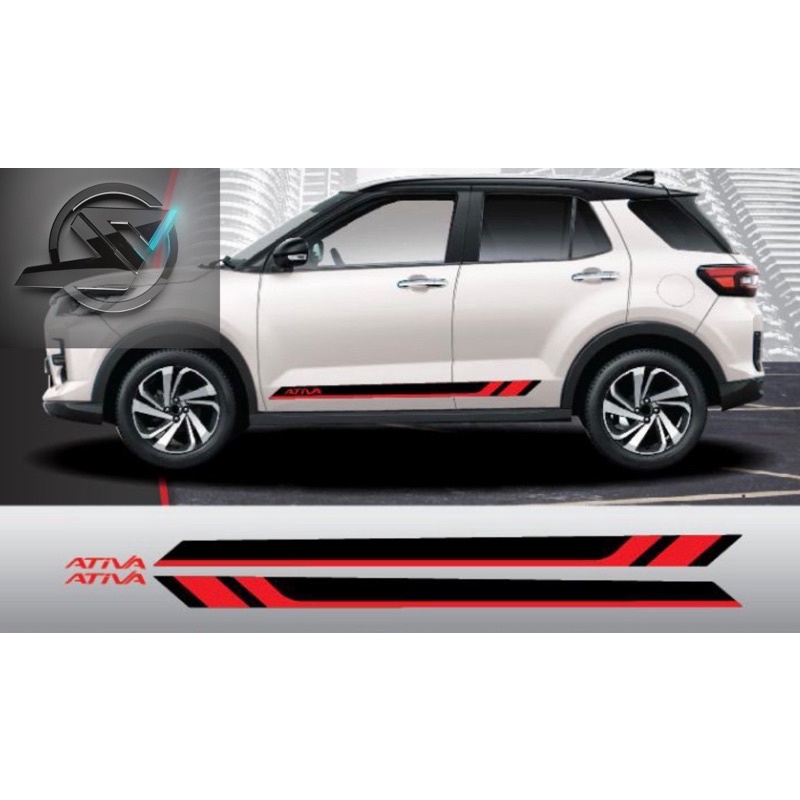 (Ready Stock) S424# Perodua Ativa Car Body Sticker | Shopee Malaysia