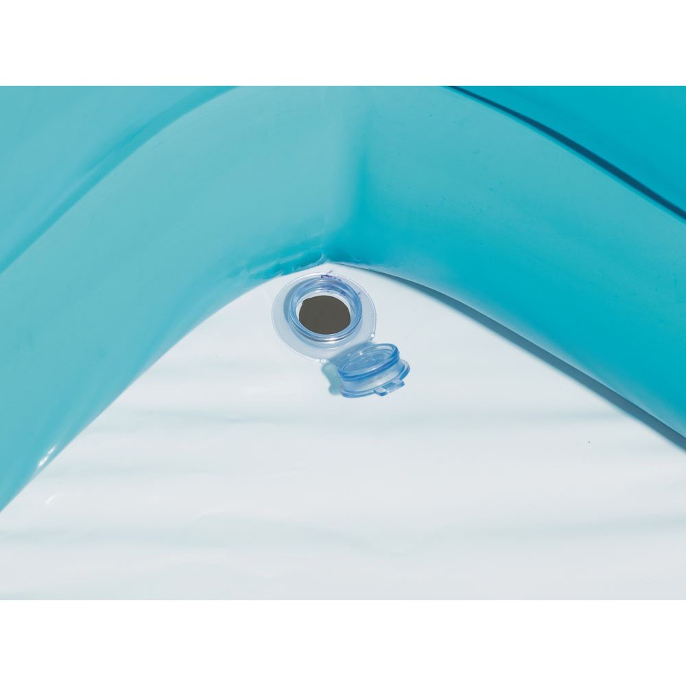 BESTWAY INFLATABLE RECTANGLE CANOPY SAFETY VALVE KIDS AND FAMILY POOL ...