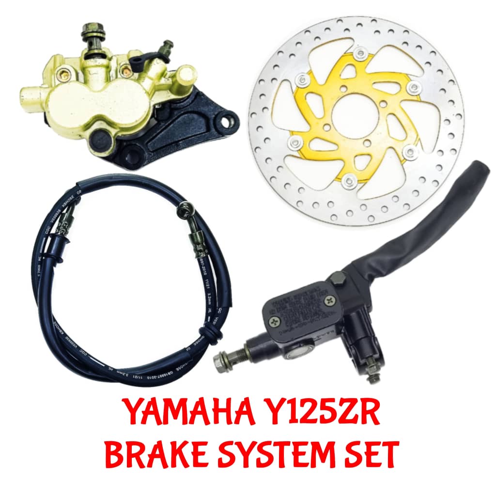 YAMAHA Y125ZR Y125 ZR Front Disc brake pump set FULL SET WITH DISC ...