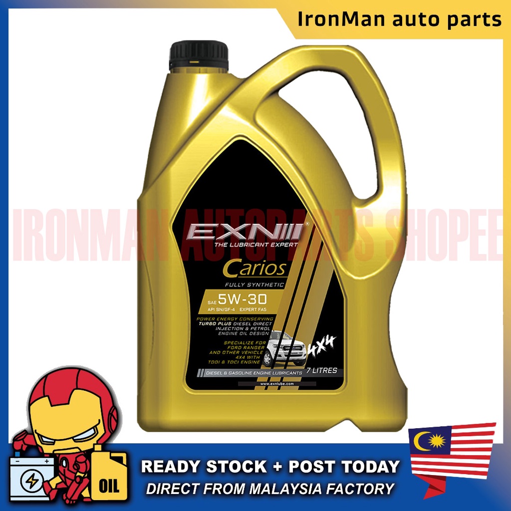 EXN - EMPLIOS SAE 5W30 FULLY ENGINE OIL SYNTHETIC 7L - API CJ-4/SM 4X4 ...