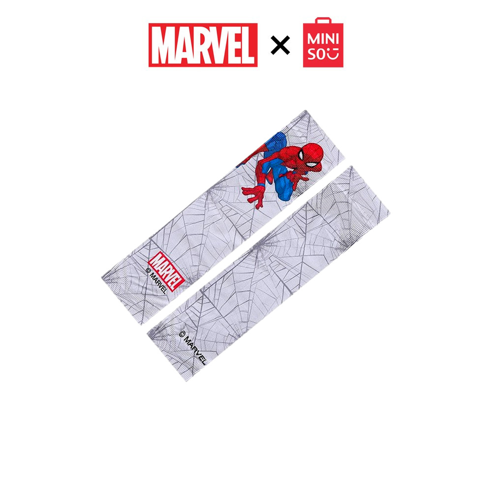 MINISO X MARVEL Sun Protection Sleeves - Spiderman | Shopee Malaysia