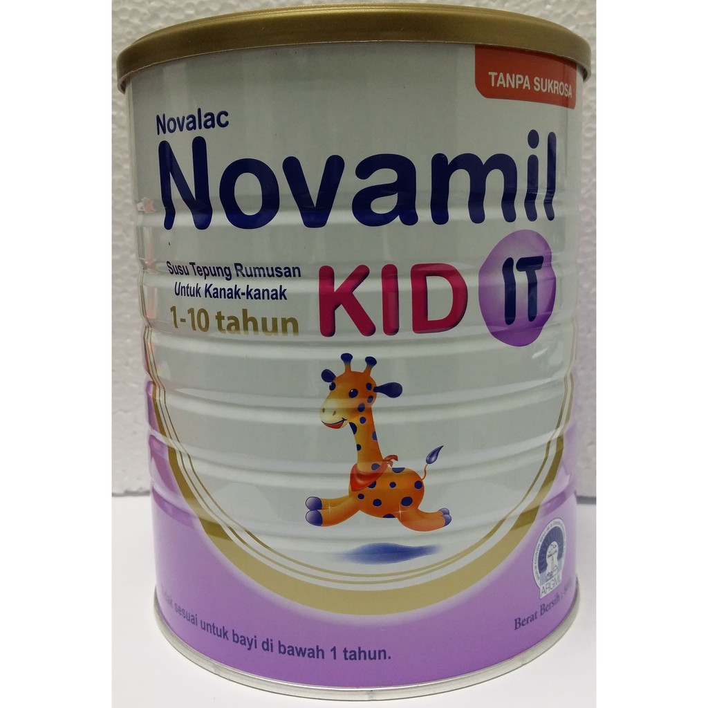 Novalac Novamil Kid IT 800g 1-10 years (Exp: 11/2021) | Shopee Malaysia