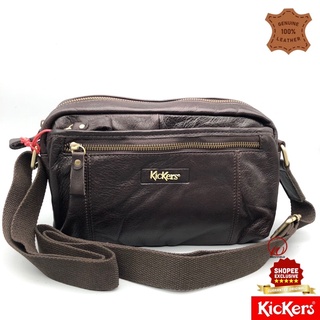 KICKERS PREMIUM LEATHER SLING BAG ( KIC-S 78672 ) | Shopee Malaysia