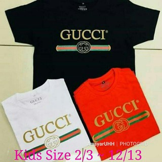 Tshirt Baju Budak Jenama Brand Kids Unisex GC | Shopee Malaysia