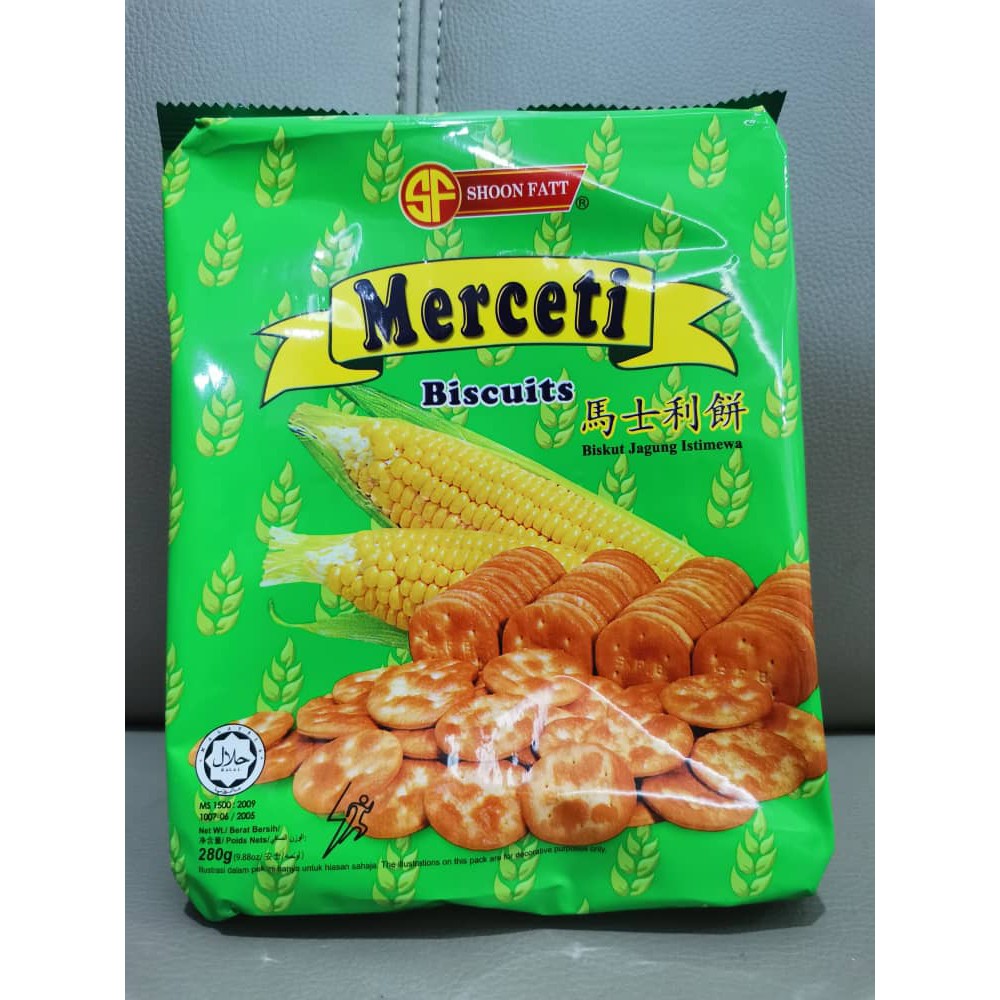 Merceti Biscuits 280g Brand Shoon Fatt (Selling Per Packs) | Shopee ...
