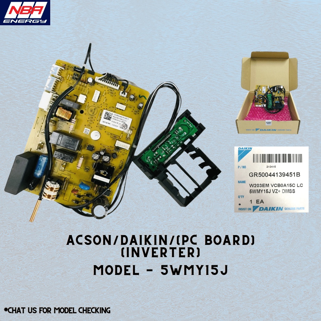 (READY STOCK) (ORIGINAL) PC BOARD DAIKIN I ACSON (INVERTER PC BOARD)(1 ...