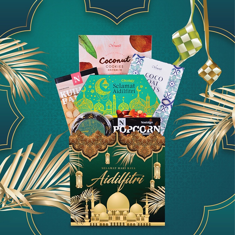 Hari Raya Hamper HR2 Pyramid Hamper Tower Hamper By Hamper Malaysia ...