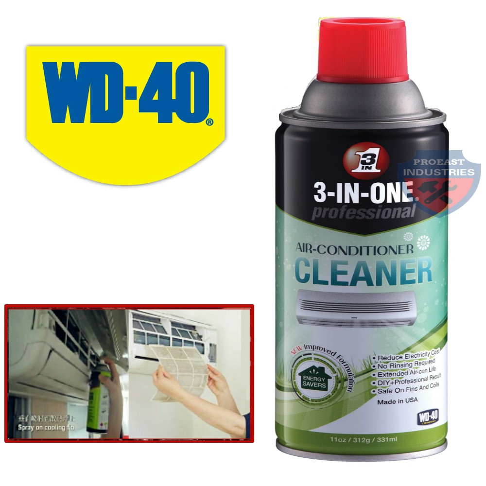 WD-40 3 in 1 Air Conditioner Cleaner ( 331ml ) | Shopee Malaysia