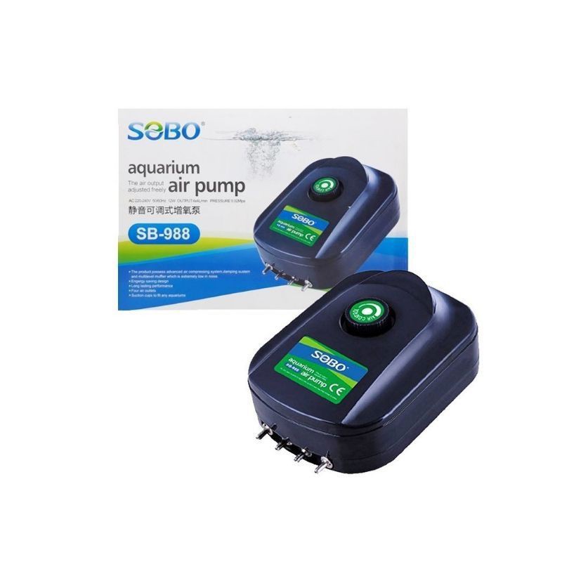 (WHOLESALE) SOBO SB-988 AIR PUMP | Shopee Malaysia