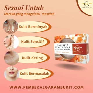 Sabun garam pink himalaya salt untuk masalah kulit/eczema | Shopee Malaysia