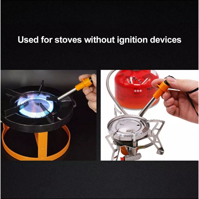 Outdoor Portable Mini Electric Lighter Fire Starter Pulse Igniter Stick ...