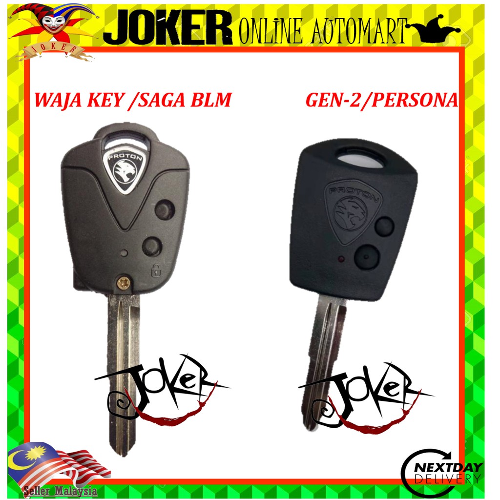Proton waja,saga BLM FLX ,satria neo,gen-2,persona casing key ...