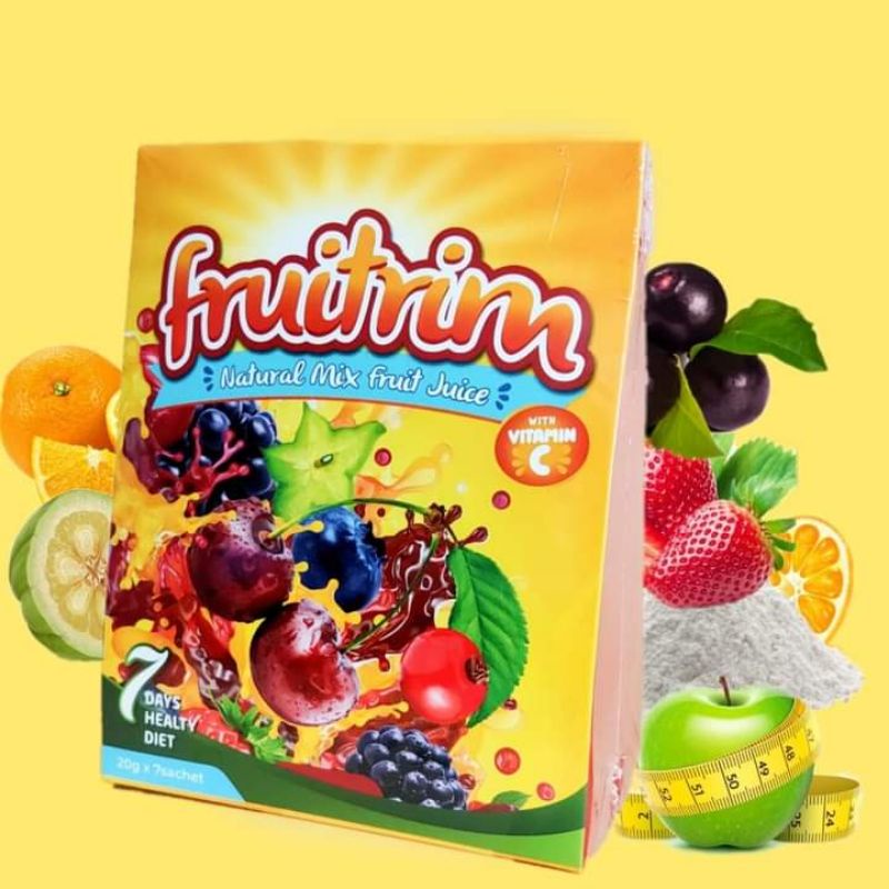 ORI HQ Promosi detox jus kurus fruitrim 1box (7sachet) | Shopee Malaysia
