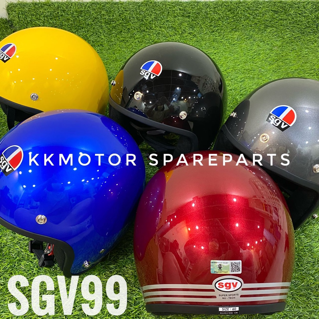 *WITH CAP* SGV99 SGV 99 HELMET TOPI KALEDAR L SIZE (60CM) | Shopee Malaysia