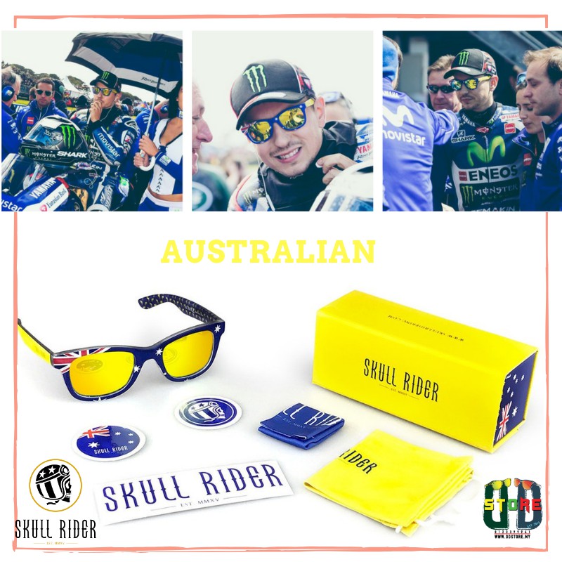 SKULL RIDER AUSTRALIAN original from Spain | Shopee Malaysia