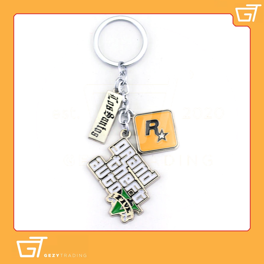 Keychain Hollywood movie pc games Star wars Resident evil GTA V fashion ...