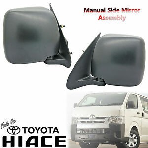 TOYOTA HIACE SIDE MIRROR KDH 200 SIDE MIRROR (MANUAL) | Shopee Malaysia