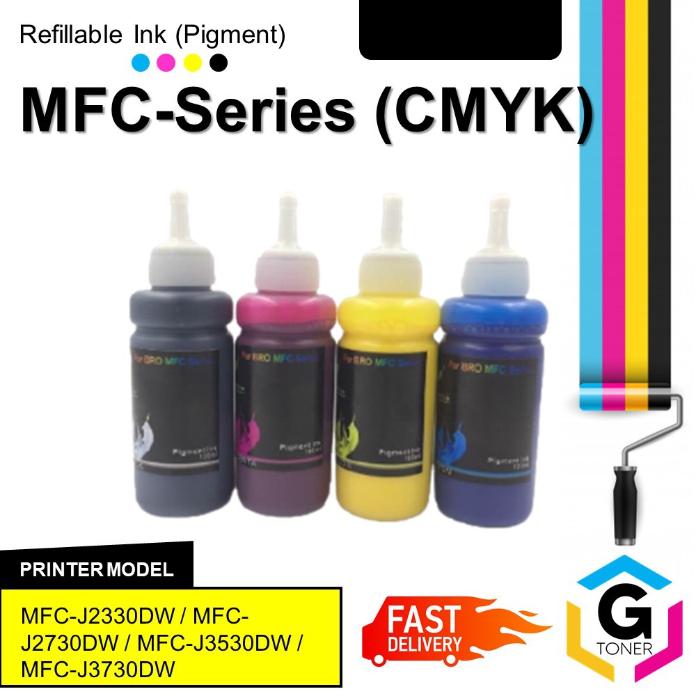 Compatible Refill Ink Bottle LC3619XL / LC3617 Black/Cyan/Magenta ...