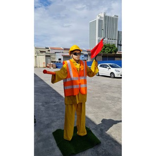 Robotic Traffic Flagman (Battery Powered) | Shopee Malaysia