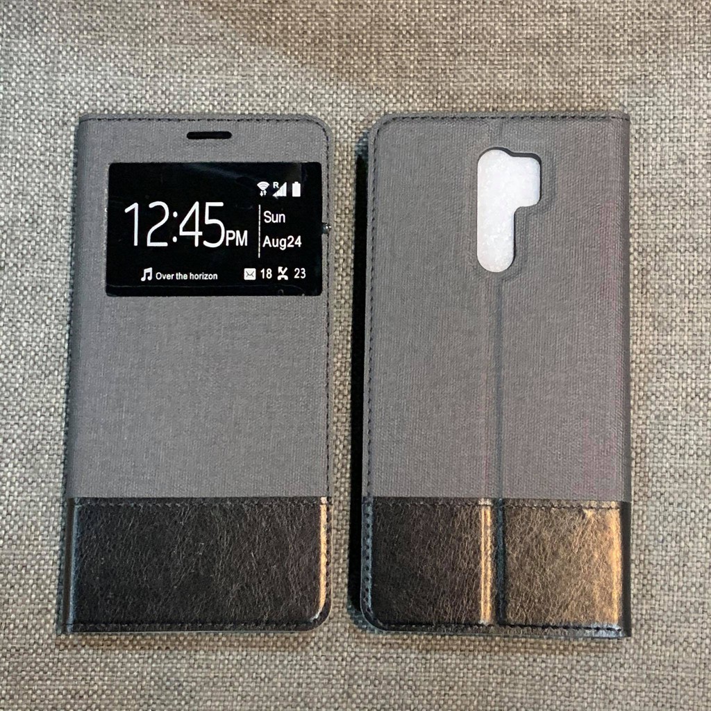 Redmi 9 flip case window + can stand to view | Shopee Malaysia