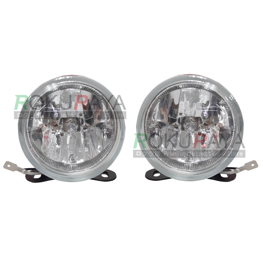Universal 8cm Diameter Front Bumper Spotlight Spot Light Fog Lamp Set ...
