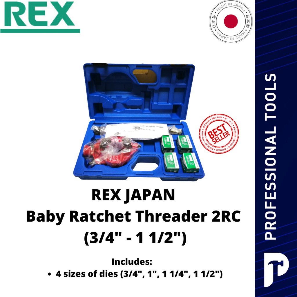 REX 2RC Stock and Dies. Pipe Threader. For Electrical Conduit Pipe ...