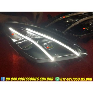 Perodua Alza LED Light Bar Projector Head Lamp Head Light Headlamp ...