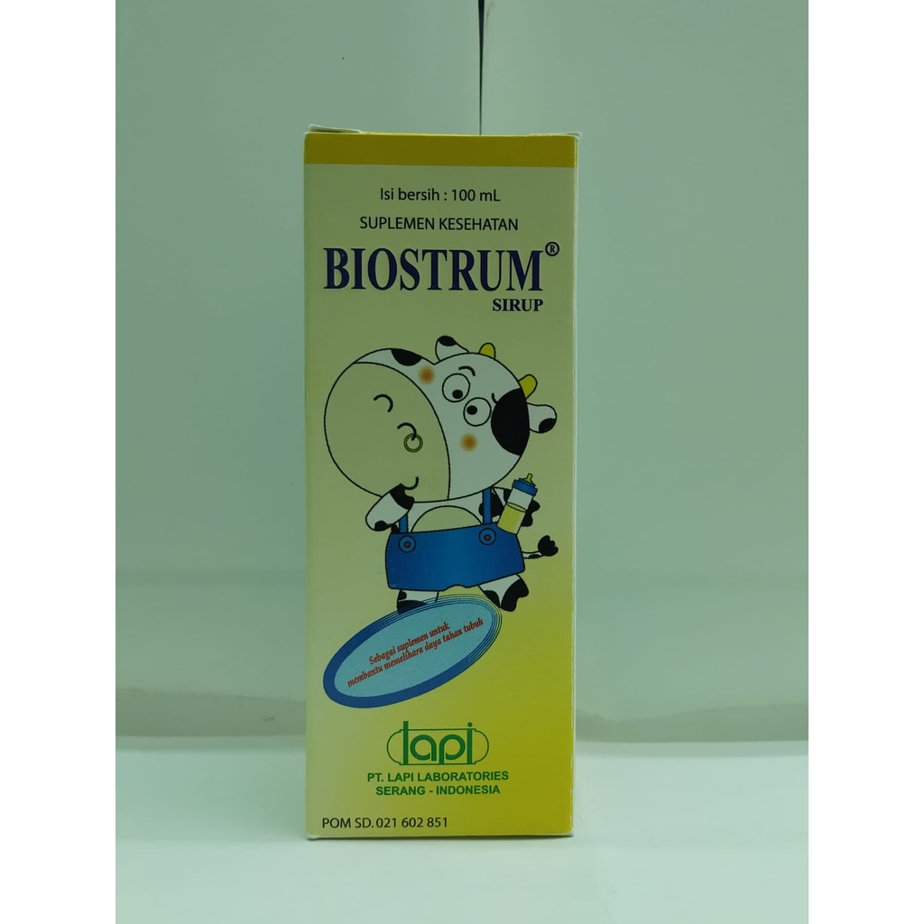 Biostrum Syrup Contents 100 ML | Shopee Malaysia