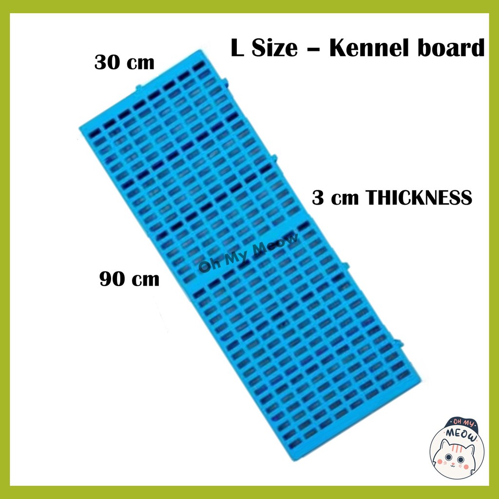 (LARGE) Premium PVC Pet Cage Floor KENNEL BOARD( 1"X 3") | Shopee Malaysia