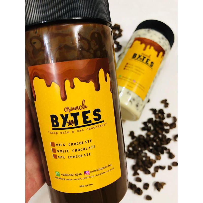 Crunch Byte Chocojar(menggunakan chocolate premium) | Shopee Malaysia
